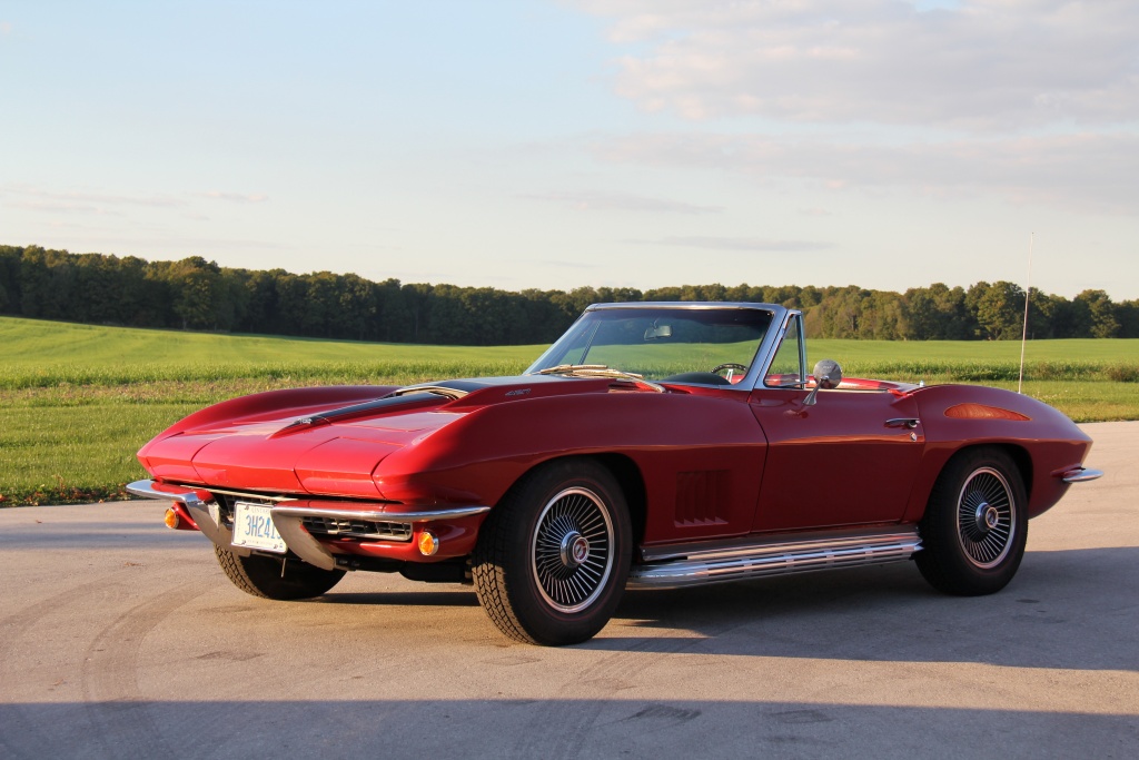 1967 CORVETTE 427/435 HP ROADSTER 4 SPEED